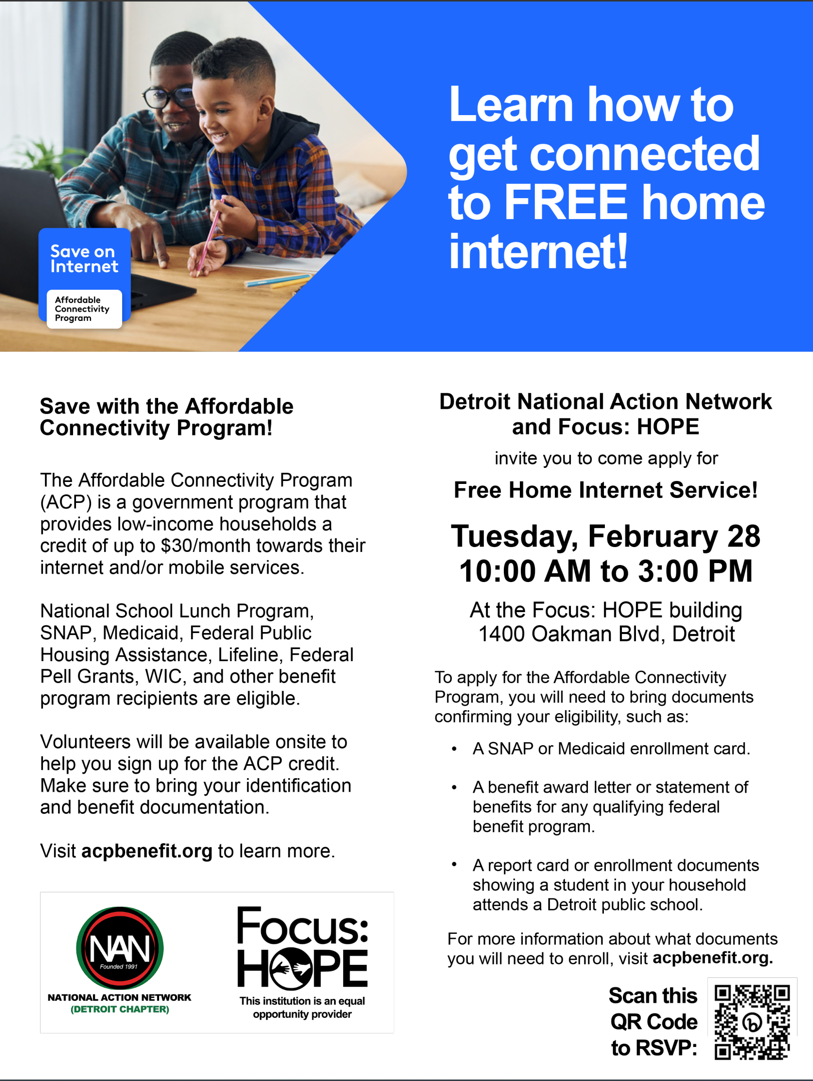 The Detroit Action Network and Focus: HOPE Team Up to Get Community ...